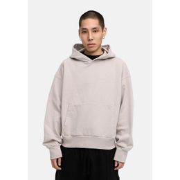 Hoodie DAILY COTTON "Daily Cotton Kapuzenpullover OVERSIZE HOODIE BOXY-FIT", Jungen, Gr. L, grau (grau washed), Obermaterial: 100% Baumwolle CO., Sweatshirts Hoodie
