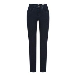 5-Pocket-Jeans Brax "Style MARY", Damen, Gr. 36K (18), Kurzgr&ouml;&szlig;en, blau (dunkelblau), Denim/Jeans, 94% Baumwolle, 5% Elastomultiester, 1% Elasthan, Jeans 5-Pocket-Jeans
