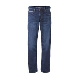 Straight-Jeans Replay "Replay GROVER", Herren, Gr. 33/32, L&auml;nge 32, dunkelblau, 99% Baumwolle, 1% Elasthan, unifarben, normal, Jeans Straight-Jeans