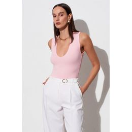&Auml;rmelloses Slim-Fit U-Ausschnitt Body