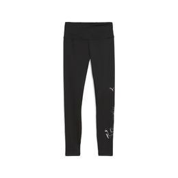 Trainingstights Puma "GREEN TERRAINS High-Waist-Trainingsleggings Damen", Damen, Gr. S, Normalgr&ouml;&szlig;en, schwarz, Obermaterial: 85% Polyester, 15% Elasthan. Innenbund: 13% Elasthan, 87% Polyester, eng, Hosen