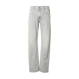 Straight-Jeans Replay "Replay AIDEEN", Herren, Gr. 32/32, L&auml;nge 32, light grau, 100% Baumwolle, unifarben, normal, Jeans Straight-Jeans