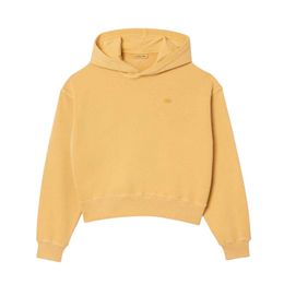 Lacoste - Kapuzenpullover f&uuml;r Damen, Nat&uuml;rlich gef&auml;rbt, &Uuml;bergro&szlig; (Orange meliert)