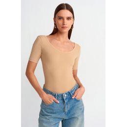 Damen Slim Fit Baumwolljersey-Overall