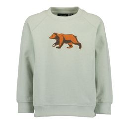 Sweater Blue Seven "Blue Seven Sweatshirt", Jungen, Gr. 104, 6300, gletscher, 100% Baumwolle, normal normal, Rundhals, gerader Abschluss, Sweatshirts Sweater