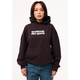Hoodie DAILY COTTON "Damen Heavy Oversize Hoodie Kapuzenpullover Sweatshirt Raglan Sweater", M&auml;dchen, Gr. M, braun (chocolate braun washed), Obermaterial: 100% Baumwolle CO., Sweatshirts Hoodie, Damen Heavy Oversize Hoodie Kapuzenpullover Sweatshirt Raglan Sweater