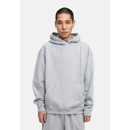Hoodie DAILY COTTON "Daily Cotton Kapuzenpullover OVERSIZE HOODIE", Jungen, Gr. L, grau (light grau melange), Obermaterial: 100% Baumwolle CO., Sweatshirts Hoodie