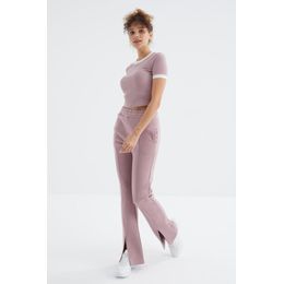 Damen Relaxed Straight-Leg Sweatpants
