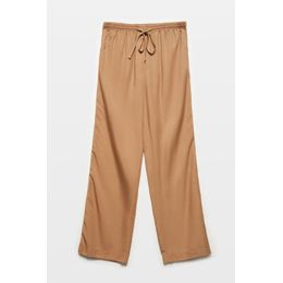 Damen Tencel Weitbein-Hosen