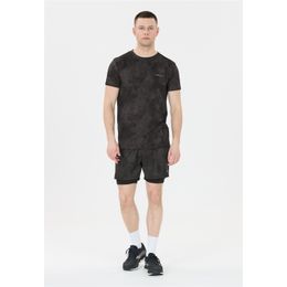 Funktionsshirt Endurance "Genen", Herren, Gr. L, dunkelgrau, 100% Polyester, unifarben, normal, Rundhals, Shirts Funktionsshirt, mit Quick-Dry-Funktion