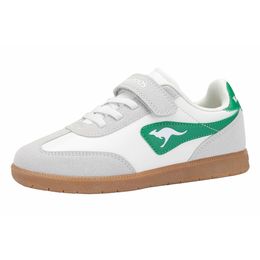 Sneaker Kangaroos "K-LPK BUM EV", M&auml;dchen, Gr. 28, wei&szlig;, nimbus cloud, Synthetik, Schuhe Sneaker