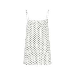 Funktionstop CCDK COPENHAGEN "CCDK Copenhagen Top Kendall", Damen, Gr. L, snow wei&szlig; aop, Obermaterial: 95% Viskose, 5% Elasthan, Tops