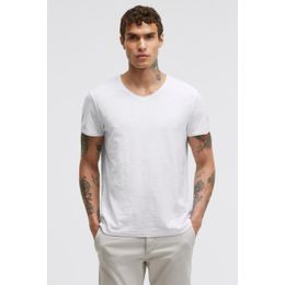 V-Shirt CMPD, Jungen, Gr. L, wei&szlig;, Single Jersey, Material: 100% Baumwolle, unifarben, regular fit normal, V-Ausschnitt, eingesetzt gerader Abschluss, Shirts, mit offener Kante am Ausschnitt