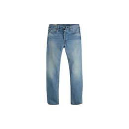 Levi's Comfort-fit-Jeans LEVI'S "Jeans 501 Original 1er Pack", Herren, Gr. 32, N-Gr, blau (hellblau), Obermaterial: 100% Baumwolle CO., Jeans