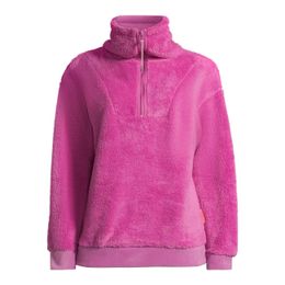 Kapuzenpullover SALZHAUT "Fleecepullover RAMMD&Ouml;SIG", Damen, Gr. XS, rosa (pale), Obermaterial: 100% Polyester PES., Pullover Kapuzenpullover