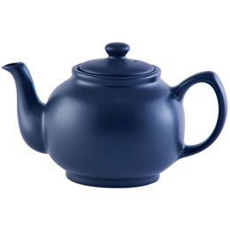 Price & Kensington Teekanne PRICE & KENSINGTON "Betty", blau, B:14cm H:12cm, Steingut, Kannen, Steingut, matt, 6 Tassen