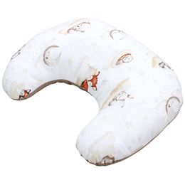 Stillkissen TUPTAM "Stillkissen Baby Stillkissen Klein mit Baumwoll-Bezug", Baby, beige (schlafende baby tiere, beige), Obermaterial: 100% Baumwolle CO., Funktionskissen