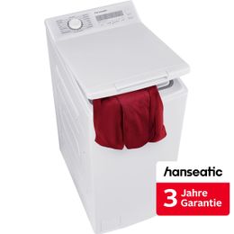 Hanseatic Waschmaschine Toplader, Energieeffizienz: C (A-G), wei&szlig;, B:40cm H:88cm T:61cm, Waschmaschinen, inkl. 3 Jahre Herstellergarantie, Topseller