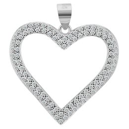 Adelia&acute;s Kettenanh&auml;nger ADELIA&acute;S "Anh&auml;nger &ndash; Unendlichkeitszeichen Herzanh&auml;nger aus 925 Silber", silber, Schmuckanh&auml;nger, Damen, Silber 925 (Sterlingsilber), Kettenanh&auml;nger, Zum Verschenken &ndash; ideal zum Geburtstag