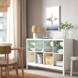 IKEA KALLAX Vitrinent&uuml;reinsatz