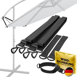 Kingsleeve Windsicherung Ampelschirm mit Metallhaken