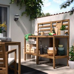 IKEA N&Auml;MMAR&Ouml; K&uuml;che mit Sp&uuml;leneinheit/au&szlig;en