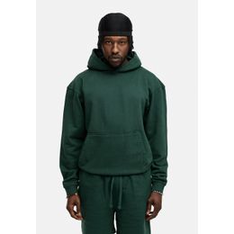 Hoodie DAILY COTTON "Daily Cotton Kapuzenpullover OVERSIZE HOODIE", Jungen, Gr. L, gr&uuml;n (gr&uuml;n washed), Obermaterial: 100% Baumwolle CO., Sweatshirts Hoodie