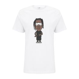 T-Shirt MISTERTEE "MisterTee Texas Sketch 2.0 Tee", Jungen, Gr. XL, wei&szlig;, 100% Baumwolle, bedruckt, normal, Rundhals, Shirts T-Shirt