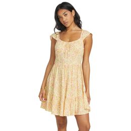 Minikleid BILLABONG "Sweet Bouquet", Damen, Gr. S, US-Gr&ouml;&szlig;en, sunspell, 100% Viskose, Kleider Minikleid
