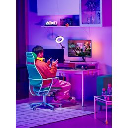 IKEA UTVISNING Gamingschreibtisch mit Ablage