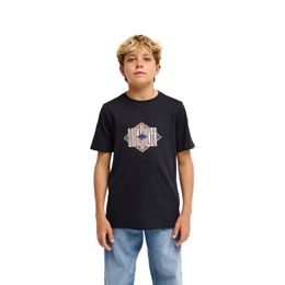 T-Shirt Quiksilver "Losange", Jungen, Gr. 10, schwarz, Obermaterial: 70% Baumwolle, 30% Baumwolle., Shirts T-Shirt