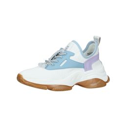 Sneaker Steve Madden "Steve Madden Sneaker Mesh", Damen, Gr. 37, wei&szlig; (wei&szlig;, lila), Textil, Schuhe Sneaker