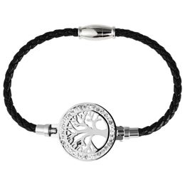 Adelia&acute;s Armreif ADELIA&acute;S "Damen", schwarz, Armb&auml;nder, Damen, 18cm, Leder, Armreif, Ein stilvolles Geschenk f&uuml;r besondere Momente