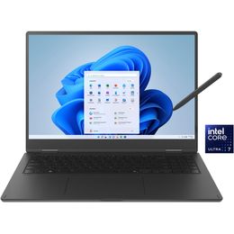 LG Convertible Notebook "Gram Pro 16" 2in1, 16GB RAM, 1TB SSD, Windows 11 Home", schwarz, 16 GB RAM 1.000 GB SSD, Core Ultra 7, Windows11Home, Notebooks
