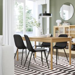 IKEA TONSTAD / NORDMANSSK&Auml;R Tisch und 4 St&uuml;hle