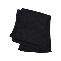 Schal Urban Classics "Urban Classics Unisex Toned Scarf", Damen, Gr. onesize, schwarz, 54% Polyacryl, 36% Polyester, 10% Elasthan, unifarben, Modet&uuml;cher Schal