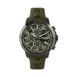 Luxusuhr Plein Sport "Gain", 0285, schwarz, schwarzgr&uuml;n, Armbanduhren, Herren