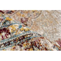 Teppich Kayoom "Blazing Star", bunt (multi), Teppiche, B : 80cm 1 Stk., 10mm, L: 150cm, Polypropylen, Teppich, Kurzflor, B:80cm H:10mm L:150cm