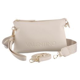 Valentino Handbags Umh&auml;ngetasche VALENTINO BAGS "FOXY RE", Damen, Gr. B/H/T: 25cm x 16cm x 2cm, beige (ecru), Lederimitat, Taschen Umh&auml;ngetasche, Schultertasche, Mini Bag, Handtasche Damen