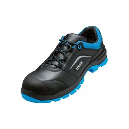 Sicherheitsschuh Uvex "2 xenovaHalbschuh" Gr. 46, schwarz (schwarz, blau), 46, Obermaterial: 100% Lederimitat synthLeather., Schuhe