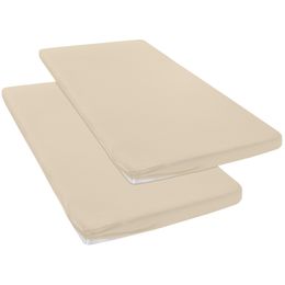 Spannbettlaken OTTO HOME "Paprika Topper Basic, in Gr. 90x200, 140x200 oder 180x200 cm", natur, B:90cm L:200cm, Microfaser-Jersey, Obermaterial: 100% Polyester, Bettlaken, Spannbettlaken, Baumwolle, Matratzen bis 8 cm H&ouml;he, Bettlaken, Spannbetttuch, Laken
