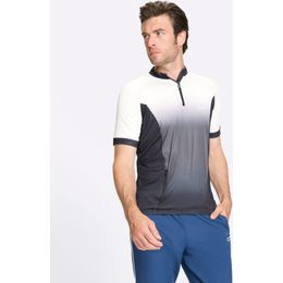 Trainingsshirt Catamaran "Fahrradshirt", Jungen, Gr. 44/46, schwarz, 90% Polyester, 10% Elasthan, bedruckt, gemustert, mehrfarbig, Shirts