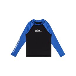 Shirttop Quiksilver "Everyday", Jungen, Gr. 2(84-92cm), schwarz (schwarz, nebulas blau), 84% Polyester, 16% Elasthan, Tops Shirttop