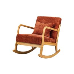 Schaukelstuhl Diana rot Ma&szlig;e (cm): B: 64 H: 80 Sessel & Hocker > Sessel nach Material > Stoff Sessel &raquo; Sofa DE