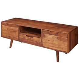 Wohnling WL5.579 TV Kommode Sheesham 135 cm x 45 cm x 51 cm