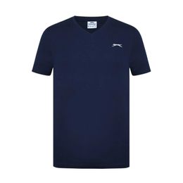 Slazenger - T-Shirt f&uuml;r Herren, Baumwolle (Marine)