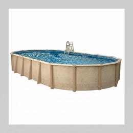 Interline Stahlwandpool "Century" 6,10 x 3,60 m, Tiefe 1,32 m (Deluxe Set)