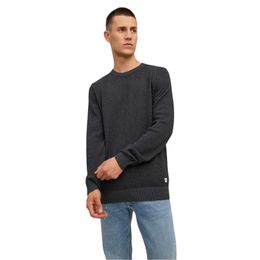 Jack & Jones Jack And Jones - Pullover f&uuml;r Herren, Jerseyware, Regul&auml;r (Dunkelgraue Melange)