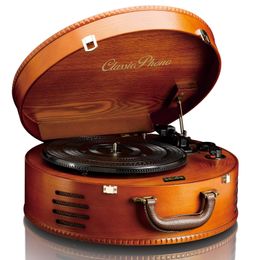 Lenco Classic Phono TT-34 Retro Kofferplattenspieler