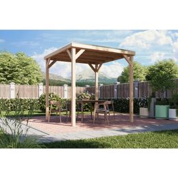 Karibu Grillunterstand Rocky Pavillon